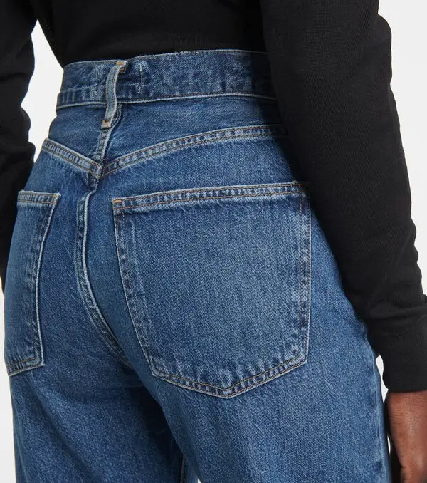 AGOLDE 90's Pinch Waist Long Straight Jeans