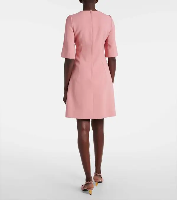 Dolce & Gabbana Virgin Wool Minidress