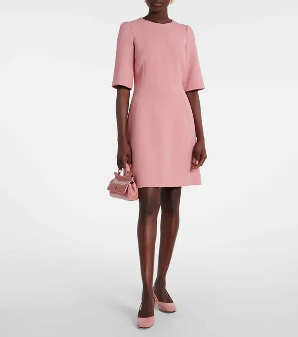 Dolce & Gabbana Virgin Wool Minidress