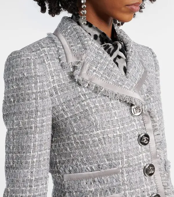 Dolce & Gabbana Lamé Bouclé Jacket