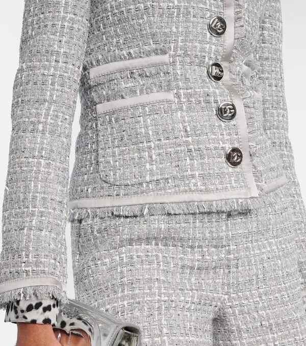 Dolce & Gabbana Lamé Bouclé Jacket