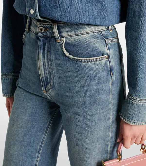 Dolce & Gabbana High-rise Wide-leg Jeans