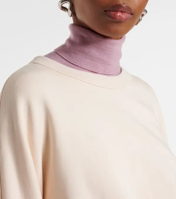 Dries Van Noten Cotton Sweatshirt - White
