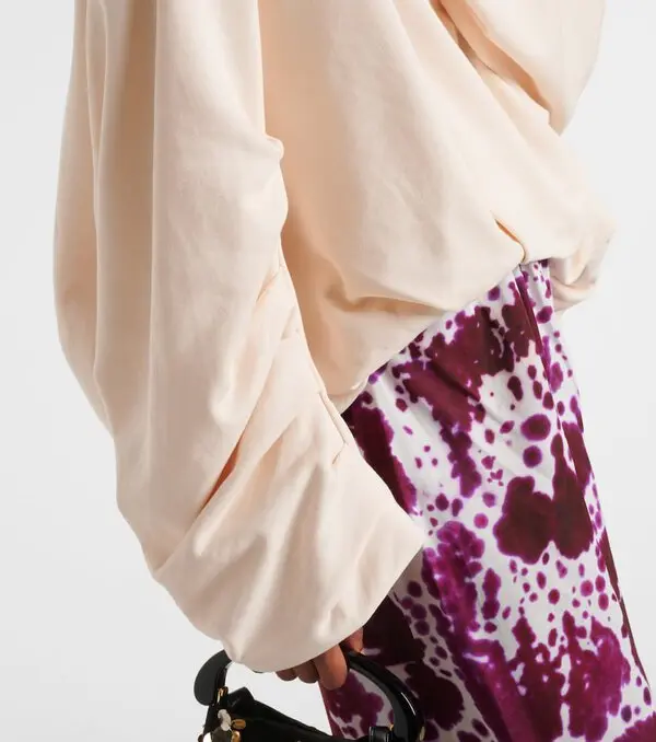 Dries Van Noten Cotton Sweatshirt - White