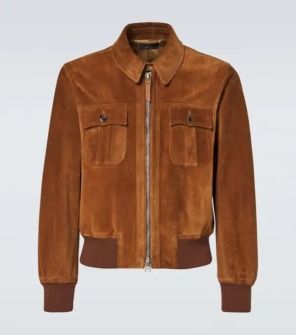 TOM FORD Suede Blouson