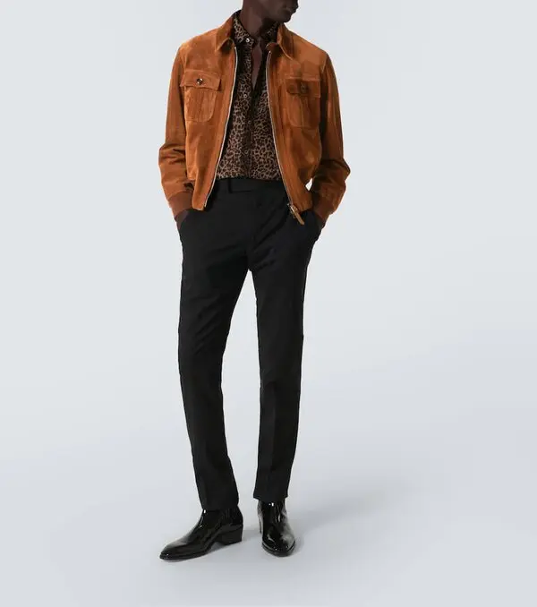 TOM FORD Suede Blouson