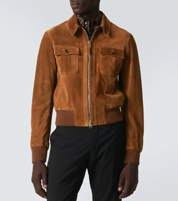 TOM FORD Suede Blouson