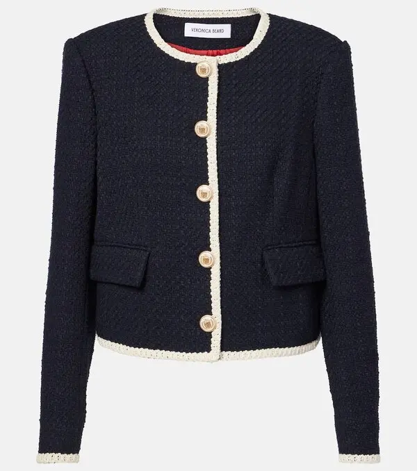 Veronica Beard Mabel Cropped Jacket