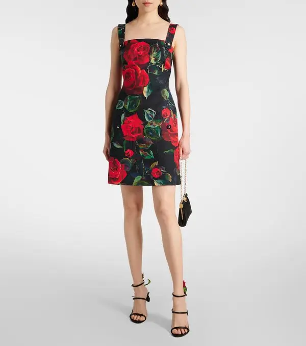 Dolce & Gabbana Floral Minidress