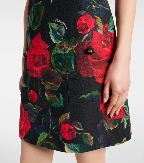 Dolce & Gabbana Floral Minidress