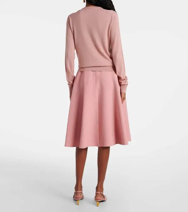 Dolce & Gabbana Virgin Wool Crew Neck Sweater