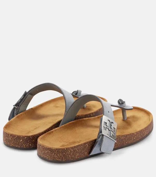 Tory Burch Mellow Suede Thong Sandals