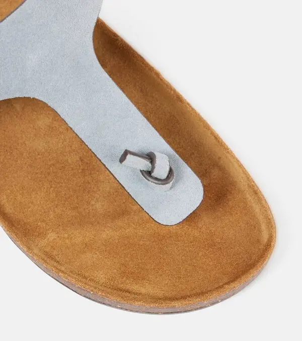 Tory Burch Mellow Suede Thong Sandals