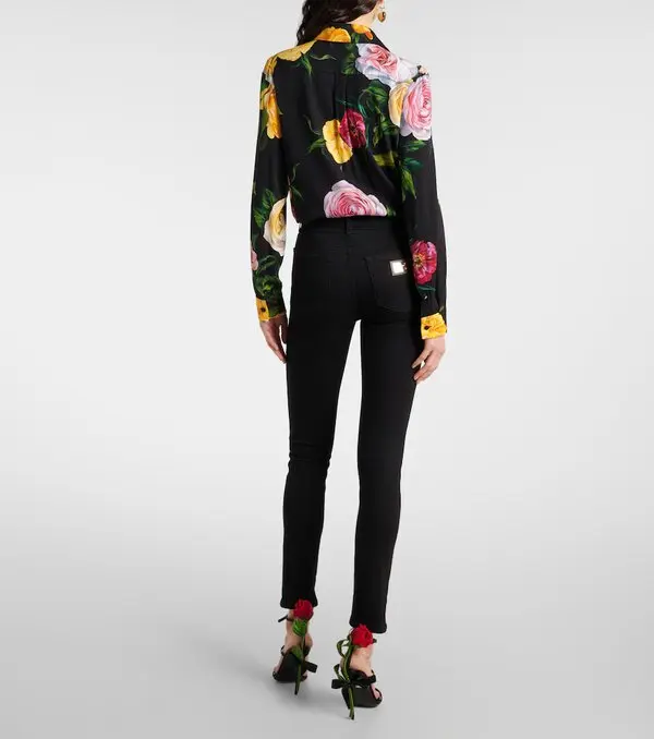 Dolce & Gabbana High-rise Skinny Jeans