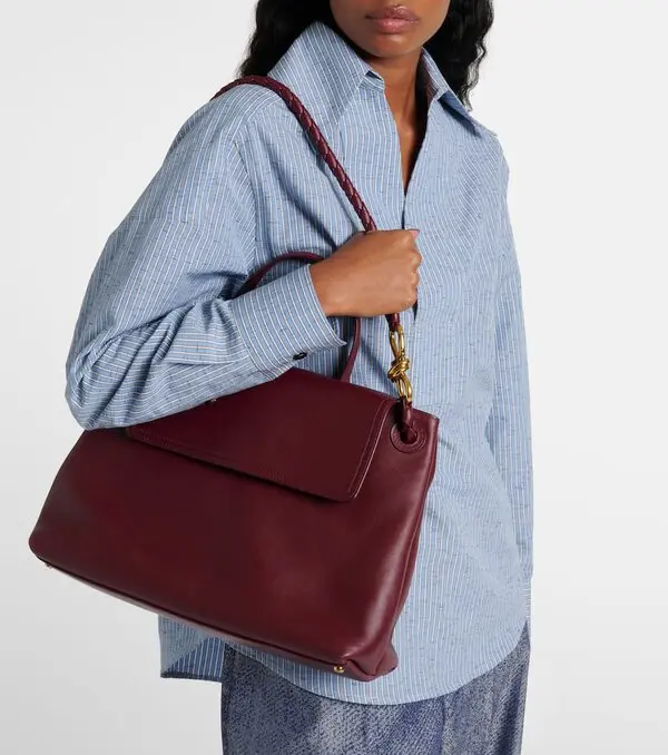 Bottega Veneta Ciao Ciao Medium Leather Tote Bag
