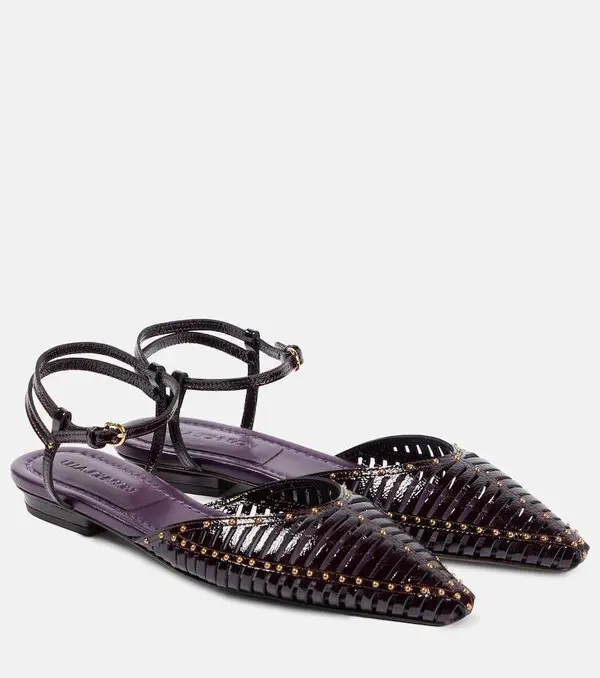 Ulla Johnson Violette Patent Leather Flats