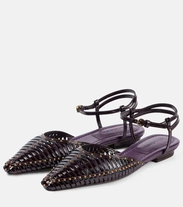 Ulla Johnson Violette Patent Leather Flats