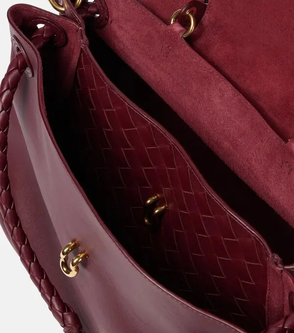 Bottega Veneta Ciao Ciao Medium Leather Tote Bag - Burgundy