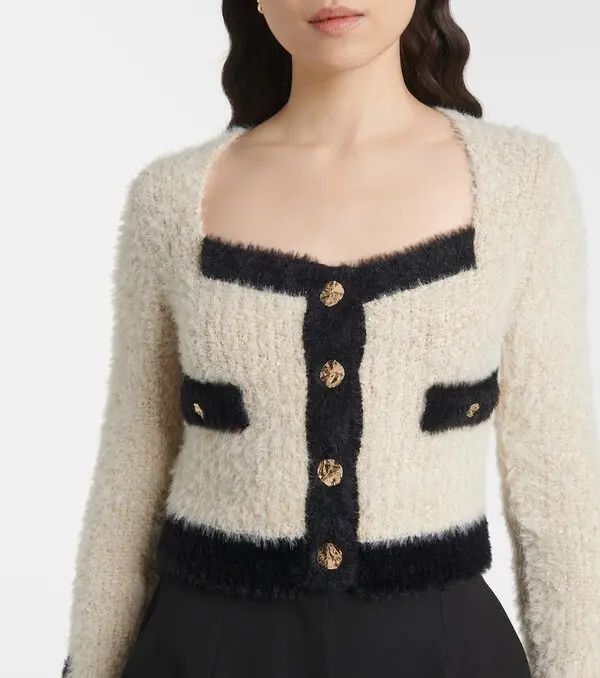 Nina Ricci Lamé Cardigan