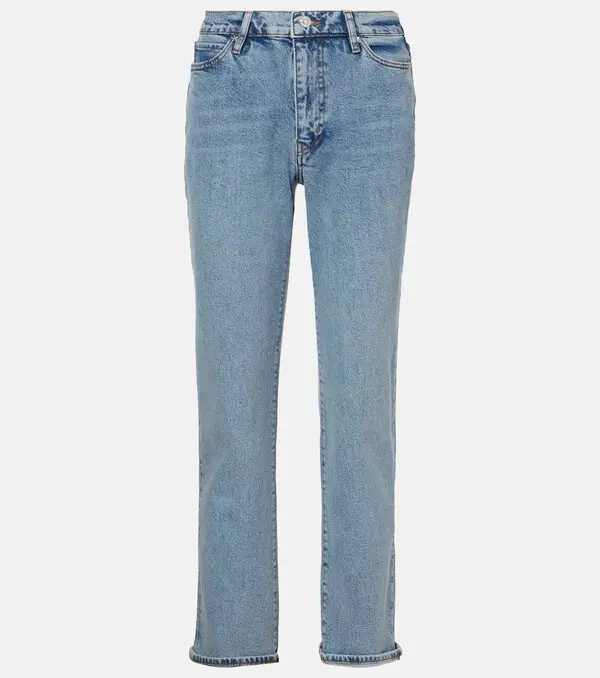 FRAME The Borrowed Straight Leg Jeans