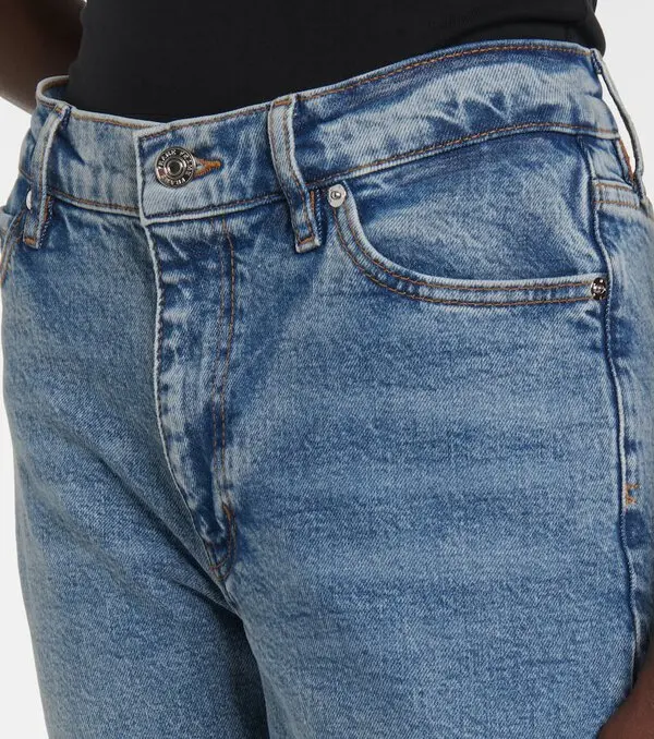 FRAME The Borrowed Straight Leg Jeans