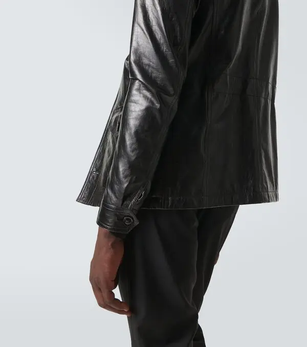 TOM FORD Leather Field Jacket