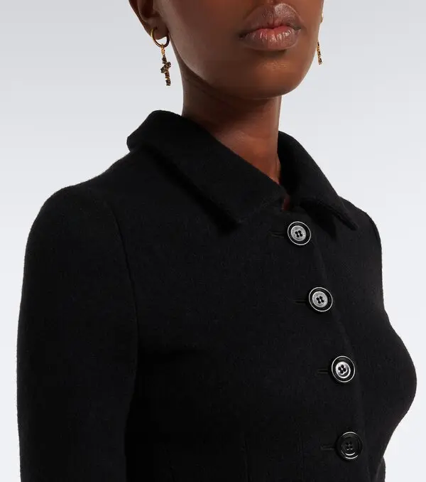 Dolce & Gabbana Virgin Wool Cardigan - Black