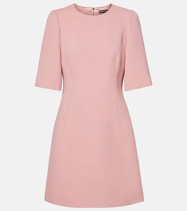 Dolce & Gabbana Virgin Wool Minidress