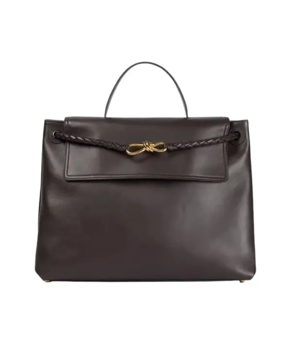 Bottega Veneta Ciao Ciao Knot Large Tote - Brown