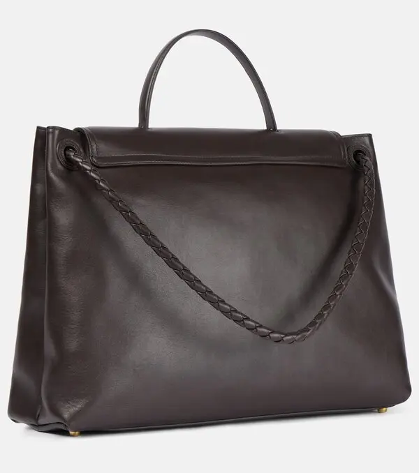 Bottega Veneta Ciao Ciao Knot Large Tote - Brown