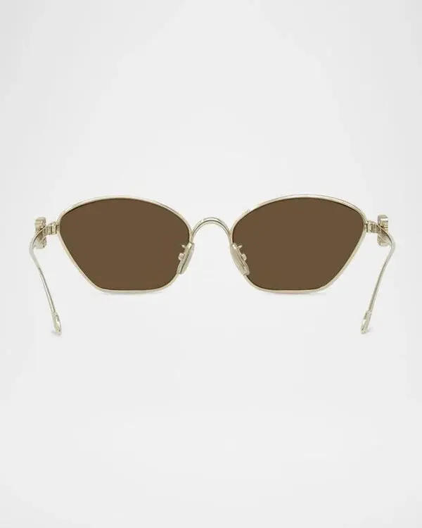 Loewe Anagram Lw40115u Sunglasses - Natural