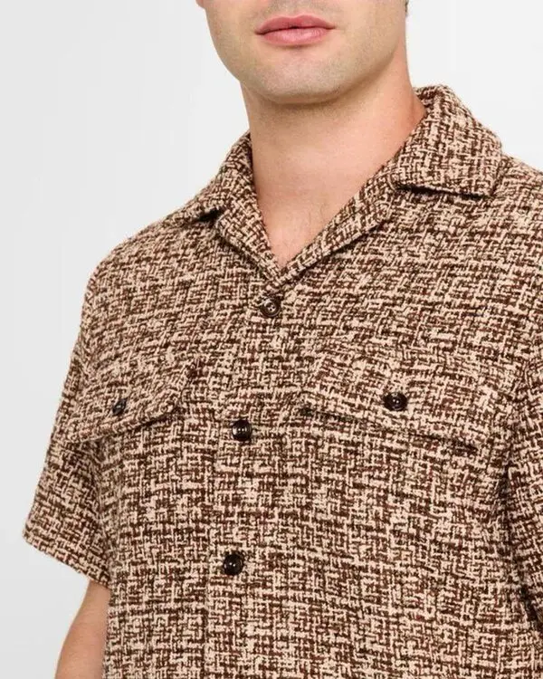 Amiri Apos;s Boucle Camp Shirt
