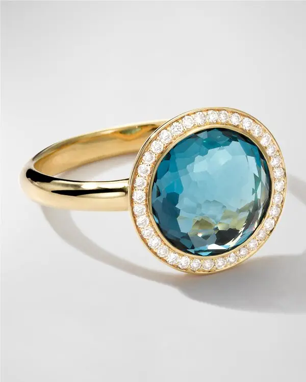 Ippolita Rock Candy® Lollipop Ring - London Blue Topaz