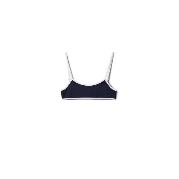 Miu Miu Technical Knit Swimsuit - Blue/white