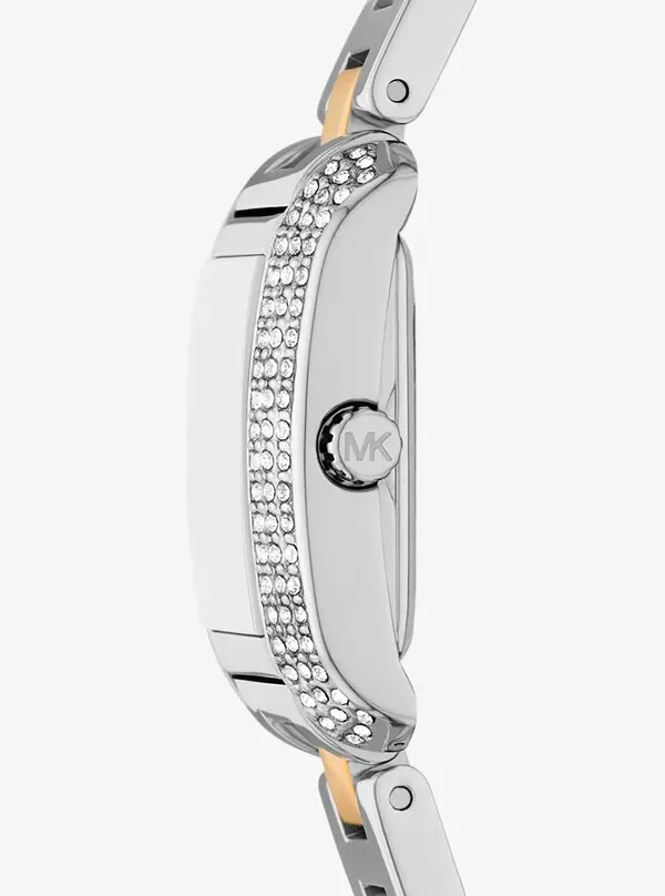 Michael Kors Petite Emery Pavé Two-tone Watch
