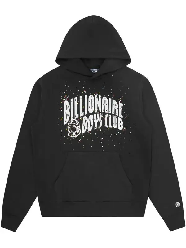 BILLIONAIRE BOYS CLUB Classic Curve Logo Hoodie - Black