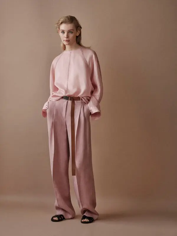 Max Mara Straight-fit Linen Trousers