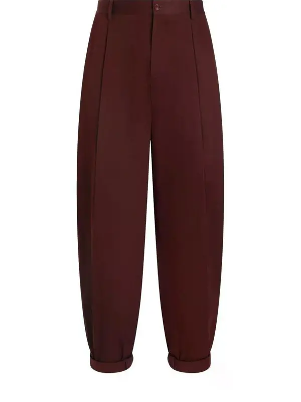 Dolce & Gabbana Folded-edge Trousers