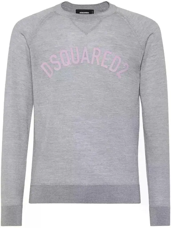 Dsquared2 Fine-knit T-shirt - Grey