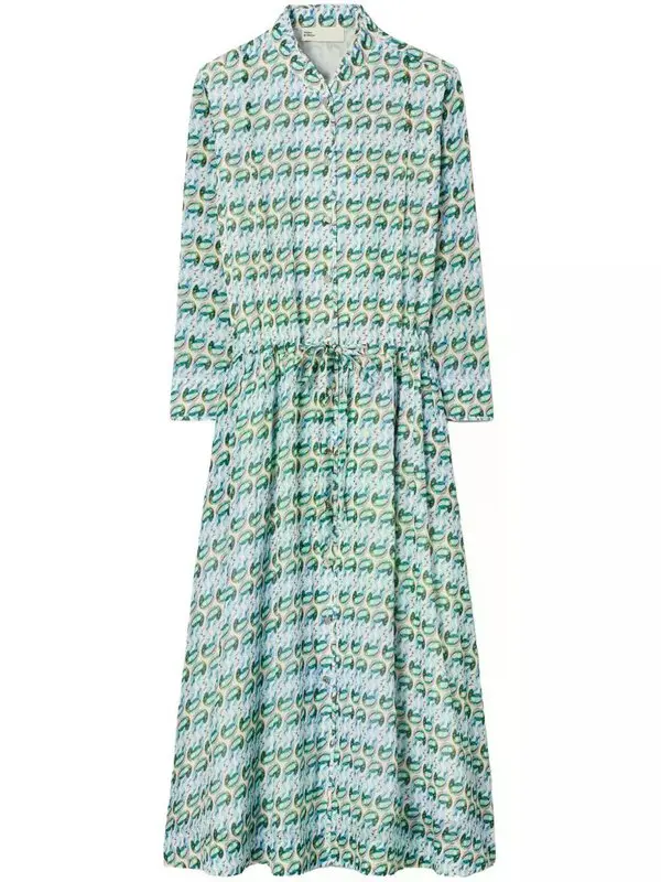 Tory Burch Printed Midi Dress