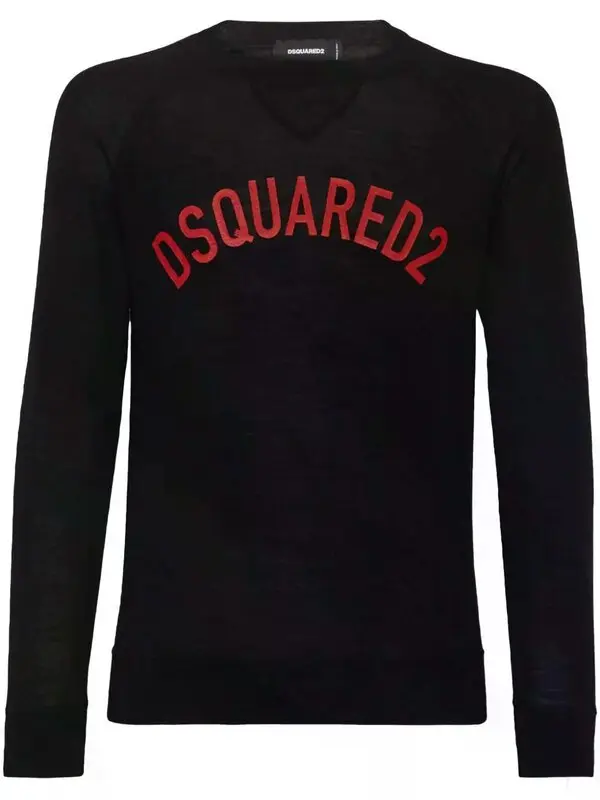 Dsquared2 Fine-knit T-shirt - Black