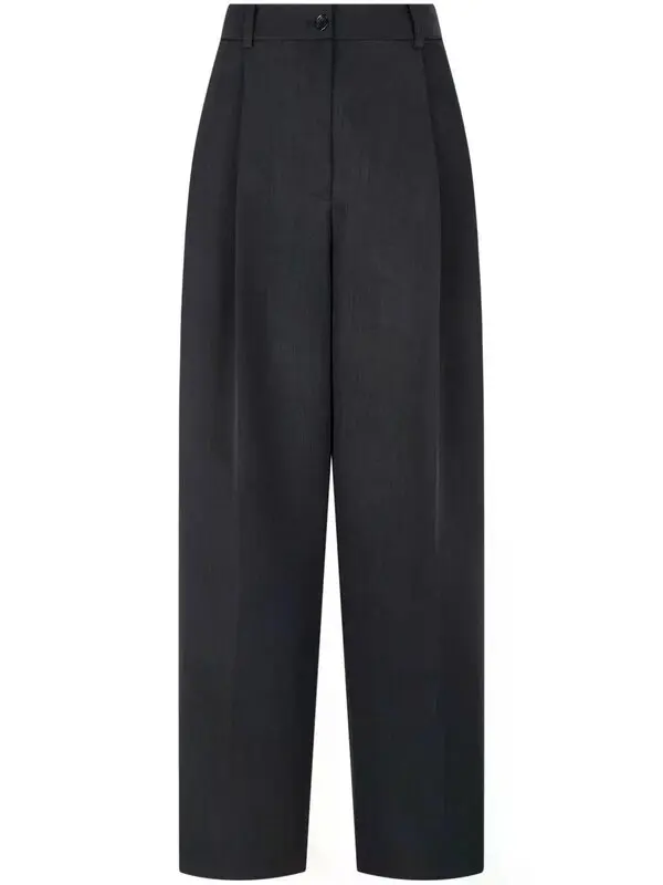 STUDIO TOMBOY Pintuck-detail Wide-leg Trousers