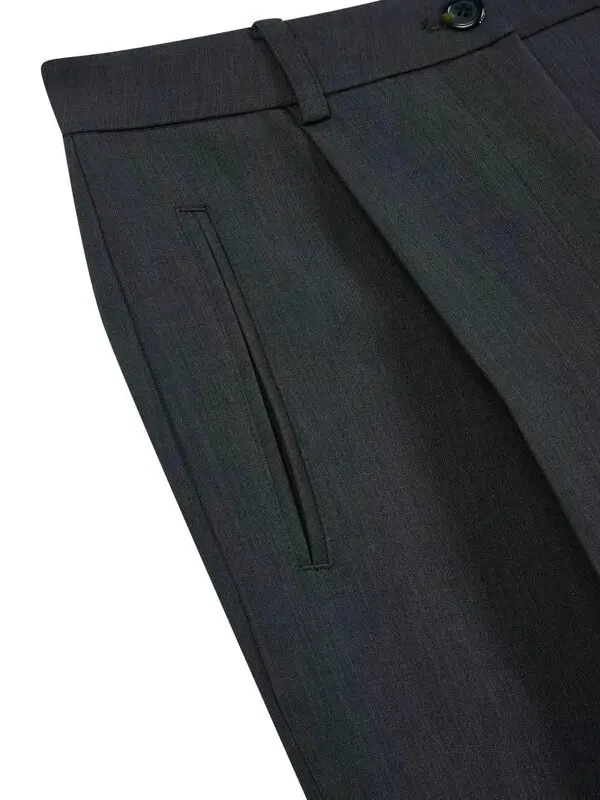 STUDIO TOMBOY Pintuck-detail Wide-leg Trousers