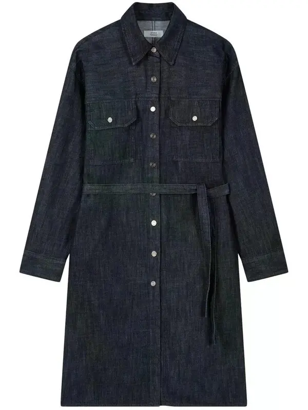 STUDIO TOMBOY Denim Shirt Dress - Blue