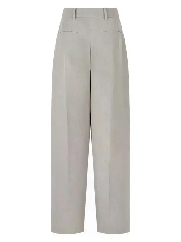 STUDIO TOMBOY Pintuck-detail Wide-leg Trousers
