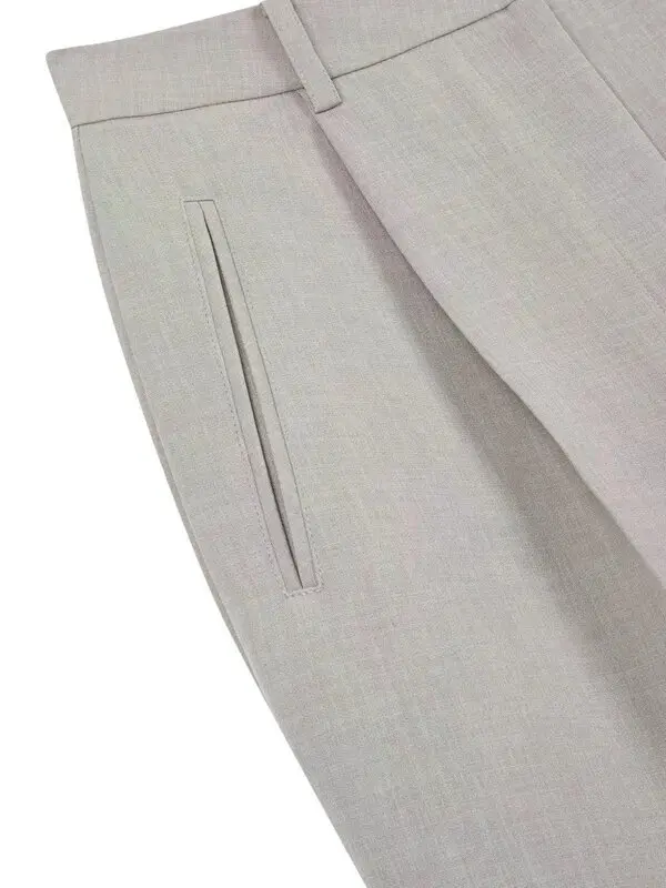STUDIO TOMBOY Pintuck-detail Wide-leg Trousers