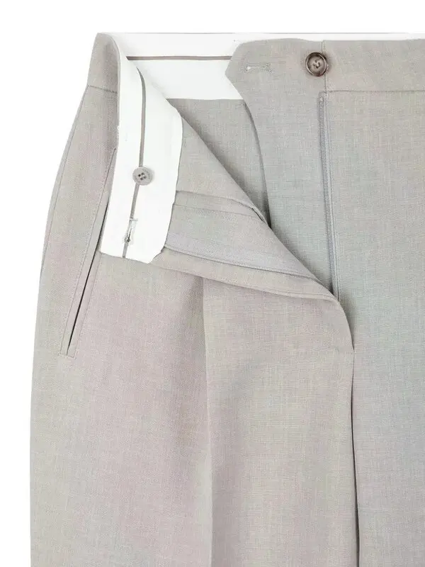 STUDIO TOMBOY Pintuck-detail Wide-leg Trousers