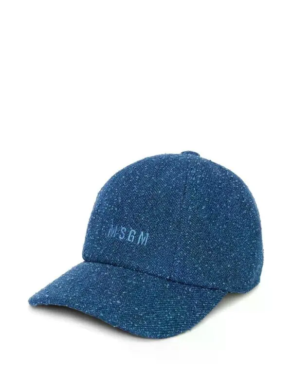 MSGM Logo Cap - Blue