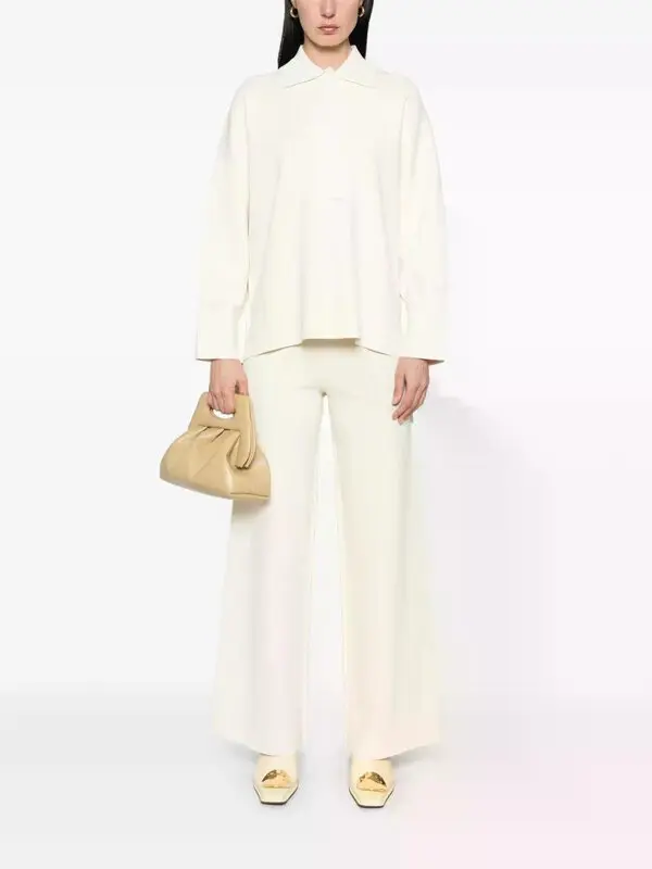 Max Mara Vand Polo Shirt - Neutrals