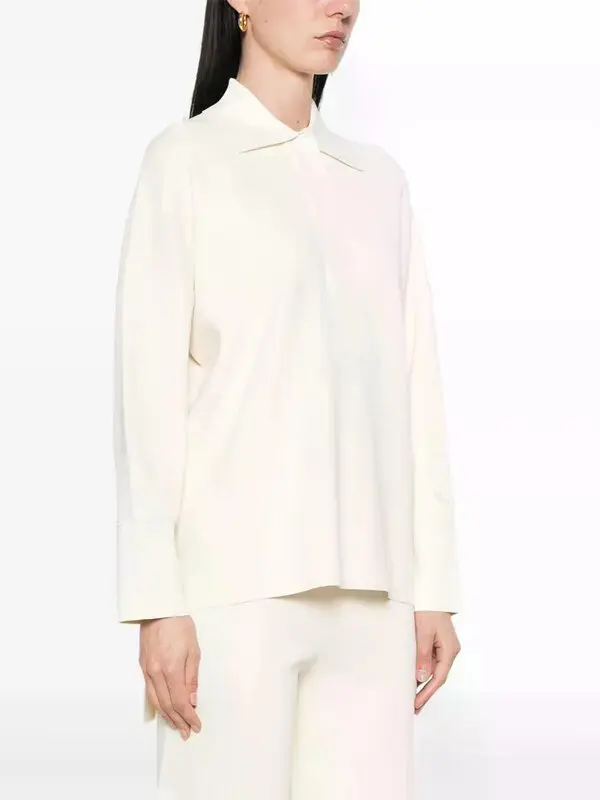 Max Mara Vand Polo Shirt - Neutrals